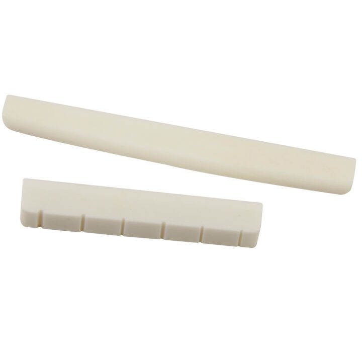 Classical Guitar Bone Saddle Nut Slotted Set | Lazada PH