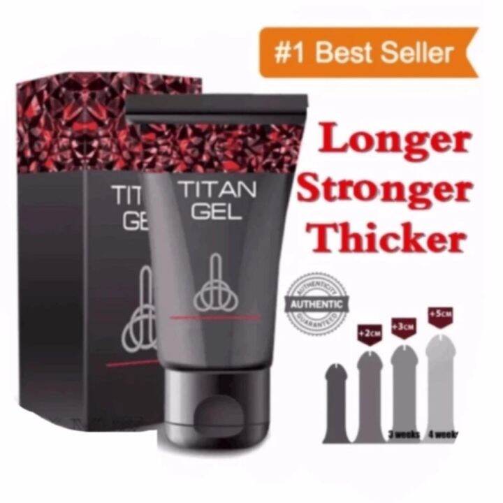 Authentic Titan Gel for Men 50grams (Lubricant Gel for Men) | Lazada PH