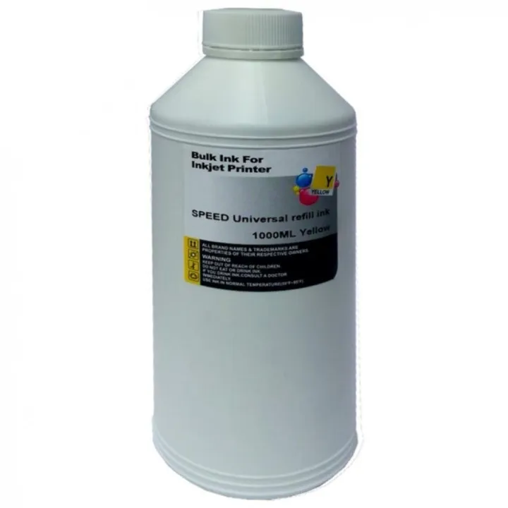 Speed 1000ml Inkjet Printer Ink (Yellow) | Lazada PH
