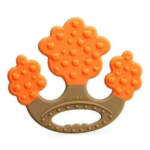Apple Tree Silicone Teether - Orange | Lazada PH