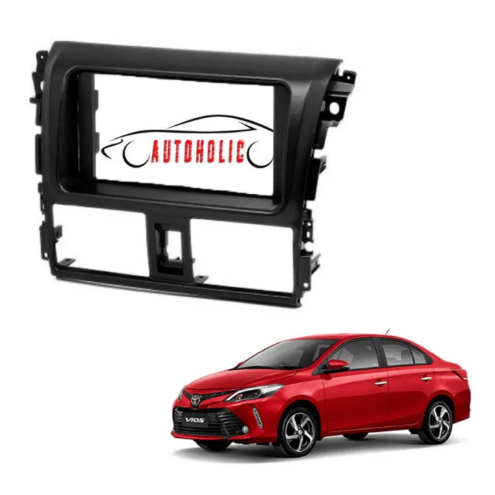 2din Stereo Conversion Panel for Toyota Vios 2013 2014 2015 2016 2017 ...
