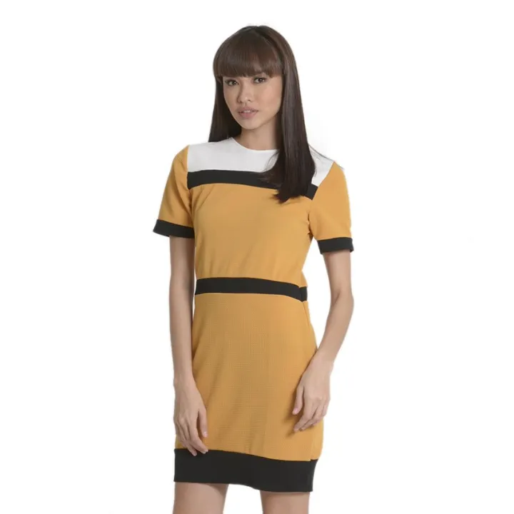 Sugar Clothing Elise 02 Dress (Brown/Black) | Lazada PH