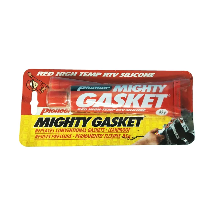 Pioneer mighty gasket 85grams red high temp RTV silicone | Lazada PH