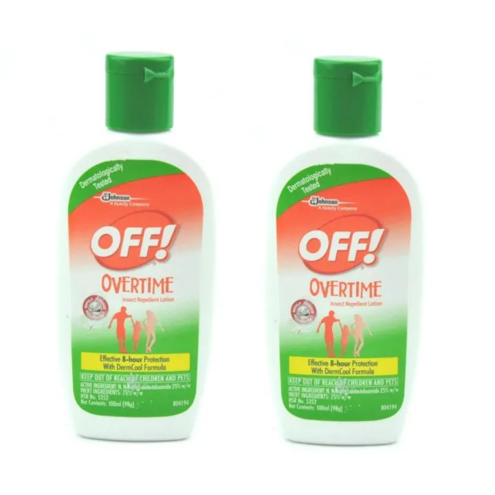OFF! Overtime Insect Repellant Lotion 100ml Set of 2 | Lazada PH