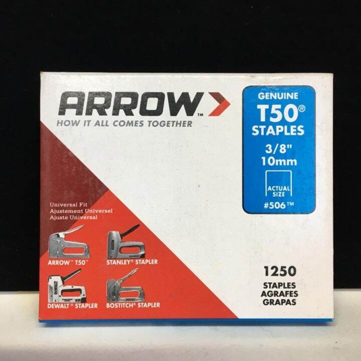 Arrow gun tacker wire T-50 3/8 10mm | Lazada PH