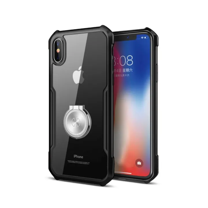 XUNDD Urban Armor Gear X-Ring Case for iPhone X (Black) | Lazada PH