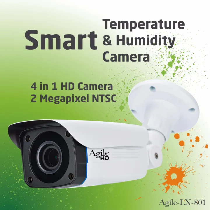 Agile HD SMART Temperature & Humidity Camera | Lazada PH