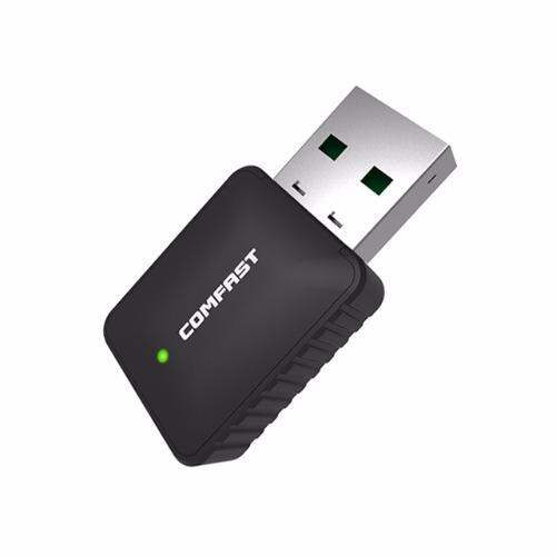 Comfast Portable AC600 600Mbps Dual-Band 2.4Ghz 5.8Ghz Network Card USB ...