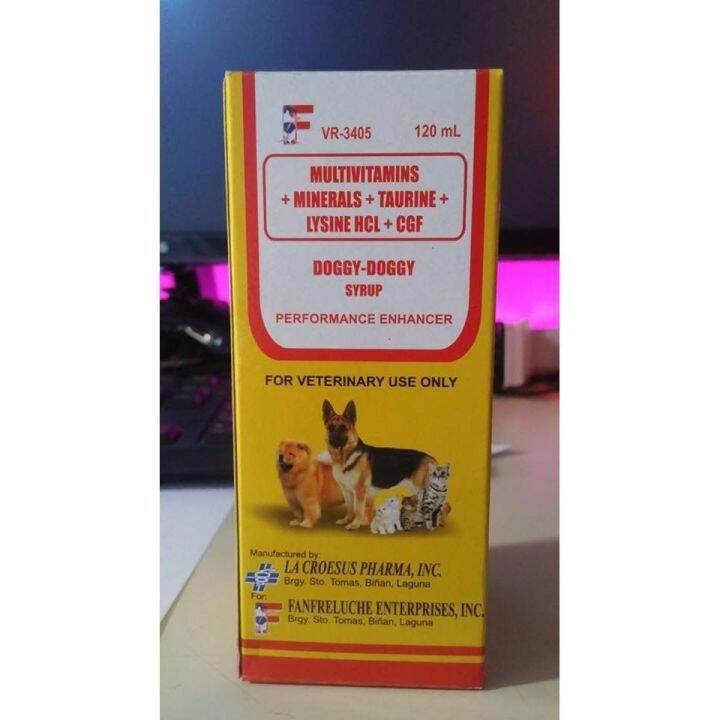 Doggy-Doggy Syrup Performance Enhancer for Cats and Dogs 120ml | Lazada PH