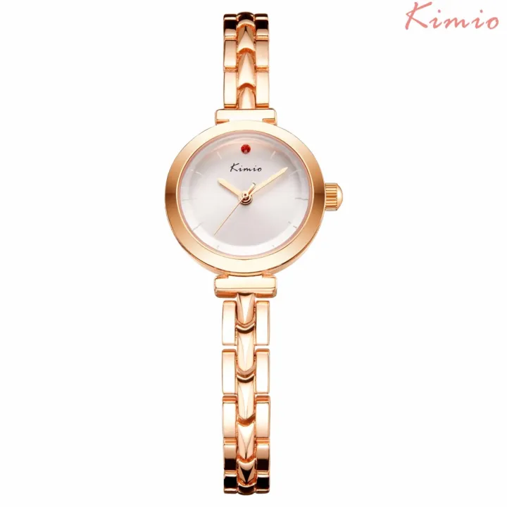 Kimio Stainless Steel Strap Women's Watch K6145S (Rose Gold/White ...