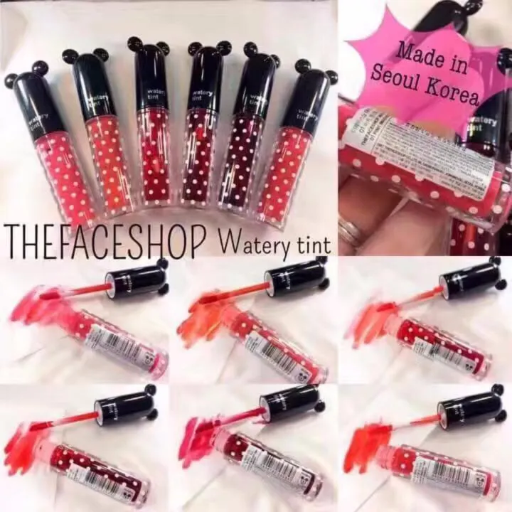 The Face Shop Watery Lip Tint (#1 Pink Imagination) | Lazada PH