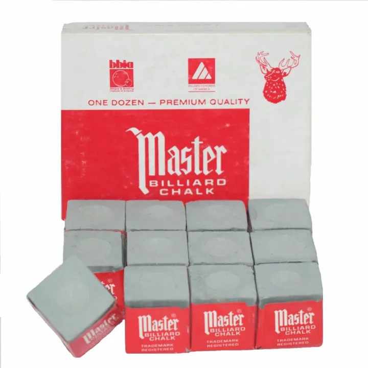 Master Billiard / Pool Chalk (Gray) | Lazada PH