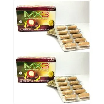 MX3 Mangosteen Xanthone Dietary Supplement 500mg 60 Capsules By 2s | Lazada PH