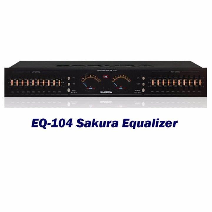 Sakura EQ-104 Equalizer (Black) | Lazada PH