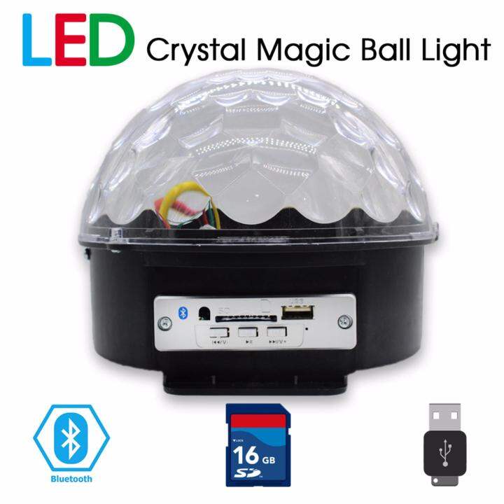 LED BLUETOOTH Crystal Magic Ball Light | Lazada PH