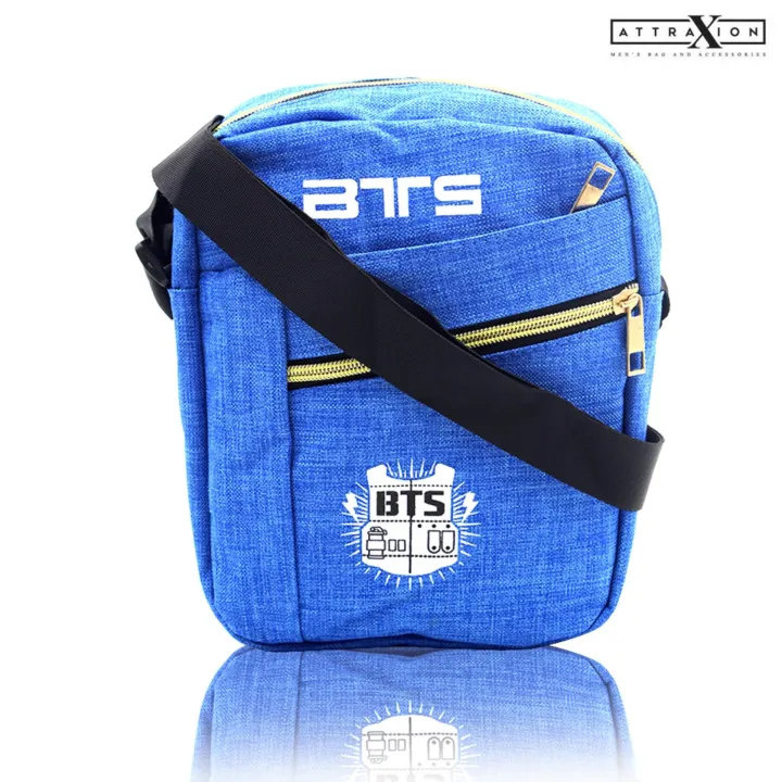 Attraxion BTS - 1722 Sling Crossbody Bag for Men (Bue) | Lazada PH