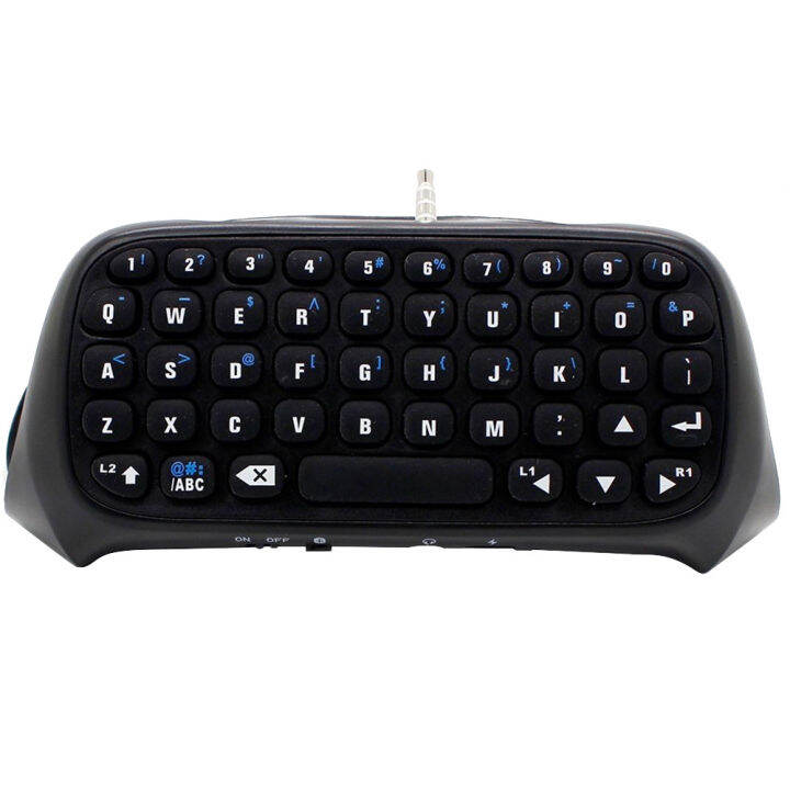 Mini Wireless Bluetooth Keyboard Keypad Online Chat Pad for Sony PS4 ...