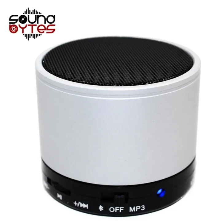 Sound Bytes Mini Digital Bluetooth Speaker (Silver) | Lazada PH