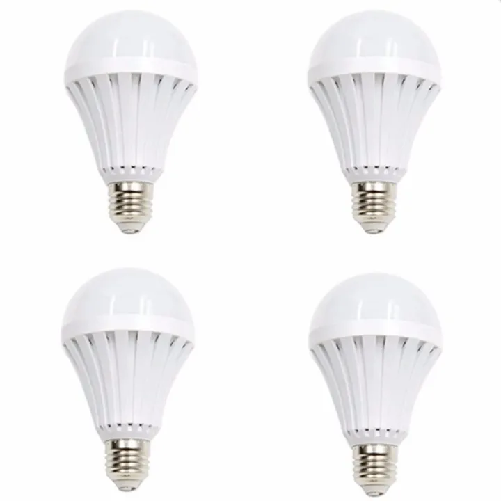 12W LED Intelligent Emergency Light Bulb Set Of 4 | Lazada PH