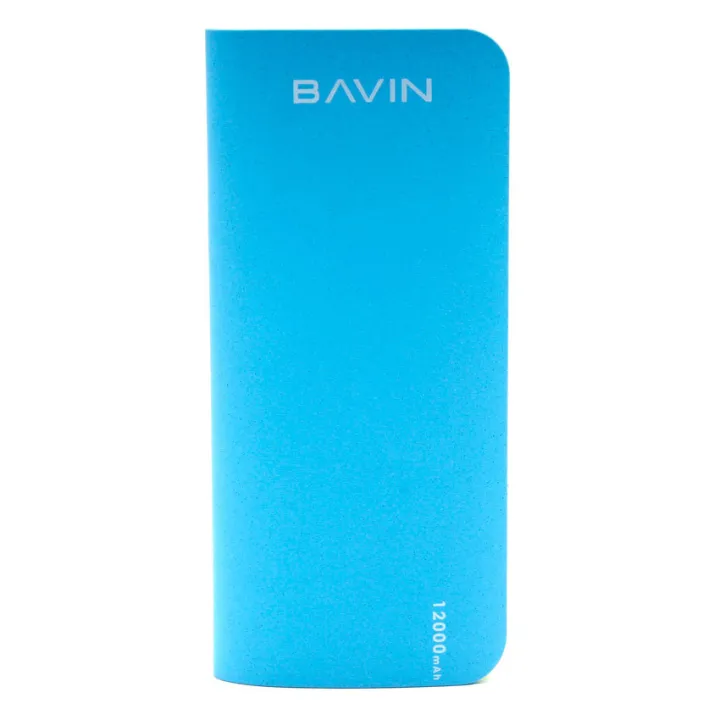 Bavin Stone 12000mAh Power Bank (Sky Blue) | Lazada PH