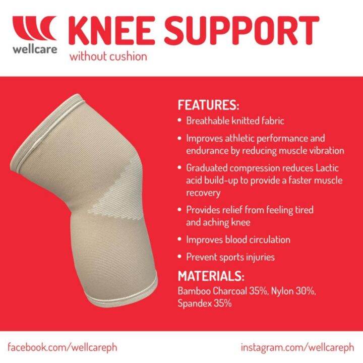 Wellcare Knee Support (Medium) | Lazada PH
