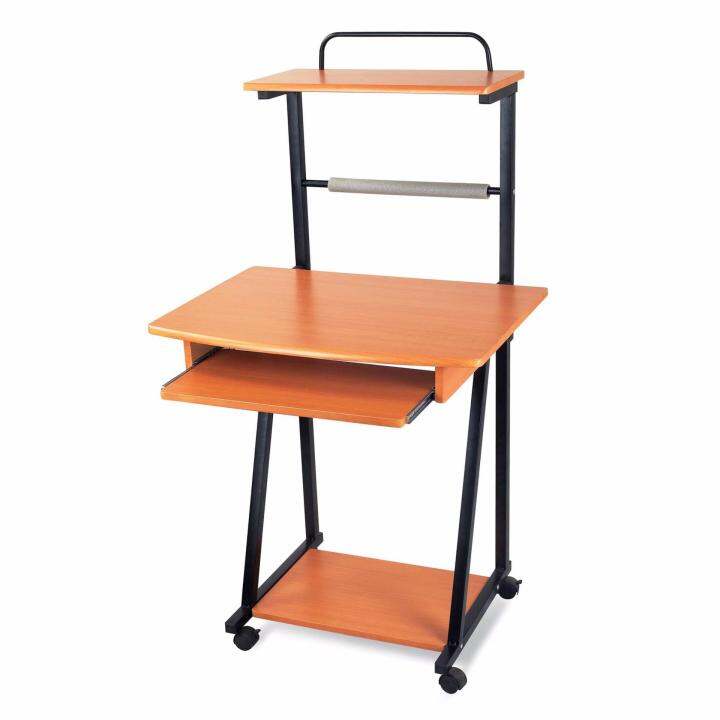 Optimax (Beech) Four Layer Tier Computer Desk Table PJT-OTB108 | Lazada PH