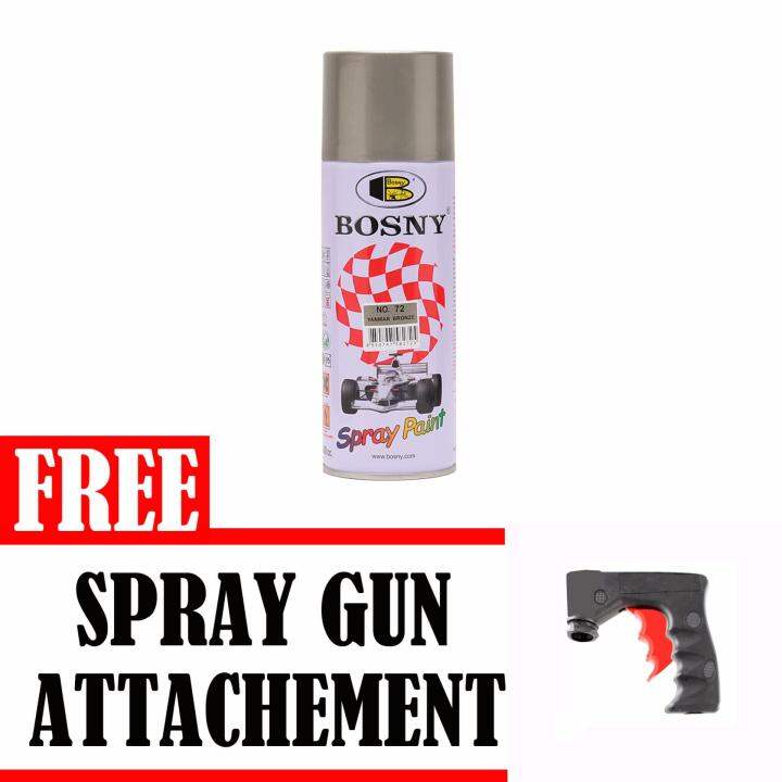 Bosny No. 72 Yanmar Bronze Spray Paint with Free Spray Paint Anti ...
