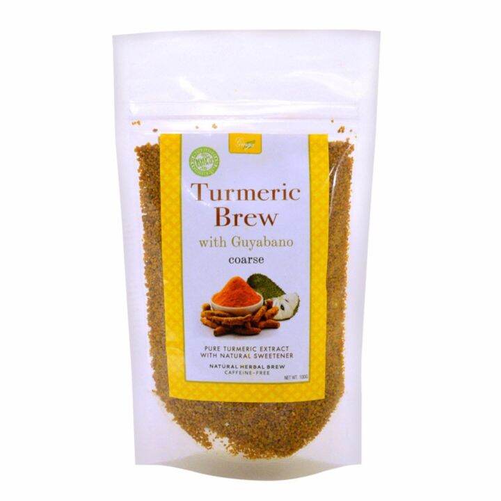 Ginga Turmeric Brew with Guyabano 100g | Lazada PH