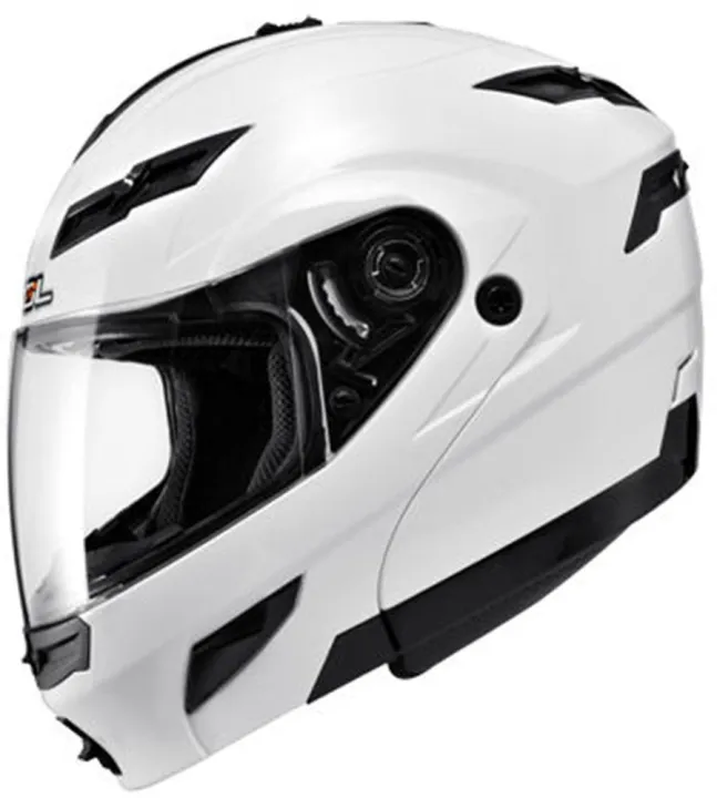 SOL Modular SM-1 Solid Motorcycle Helmet (White) | Lazada PH