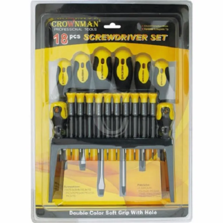 Creston 18pcs Screwdriver Set w/ Bench Rack | Lazada PH