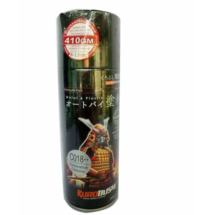 Samurai C018 Decorative Chrome 400ml | Lazada PH