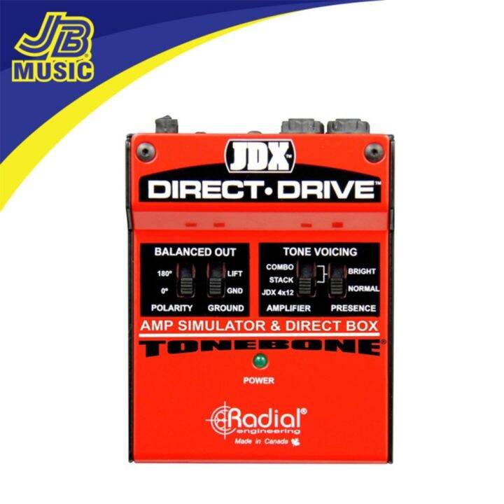 Radial Amp Simulator & Direct Box, JDX DIRECT DRIVE | Lazada PH