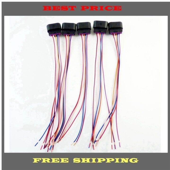 5Pcs LS3 LS7 5 Wire MAF Sensor Wiring Connector Pigtail GM Mass Air ...