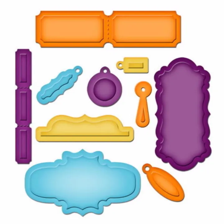 Spellbinders Shapeabilities Dies - Label and Tags | Lazada PH