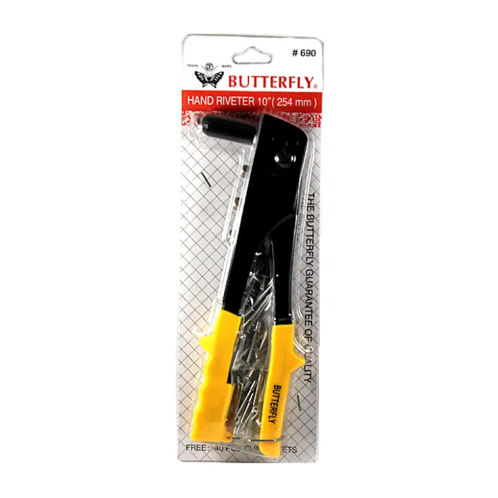 Butterfly 10-Inch Hand Riveter (with Free Blind Rivets) | Lazada PH