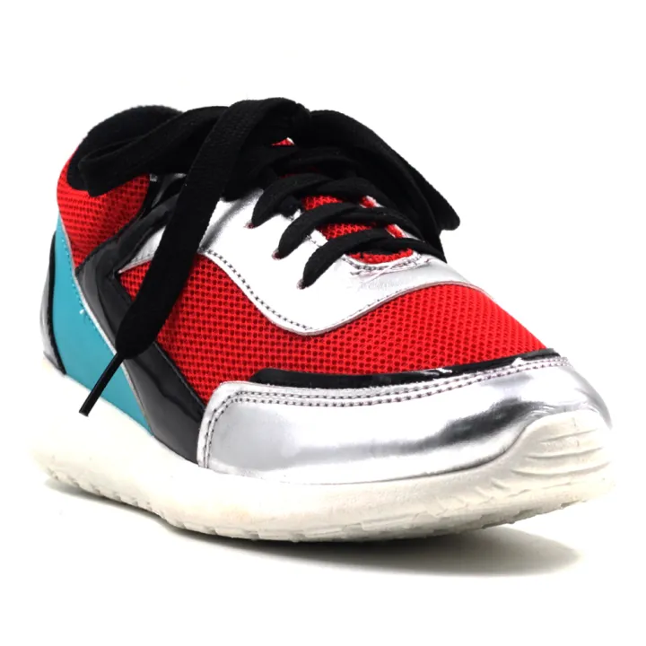 New York Sneakers Claire Rubber Shoes (Red/Black/Blue) | Lazada PH
