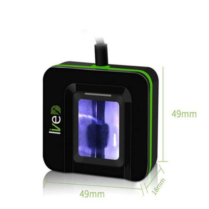 Fingerprint Reader Live20R Fingerprint USB Reader Fingerprint Scanner ZK Live ID USB Fingerprint ...