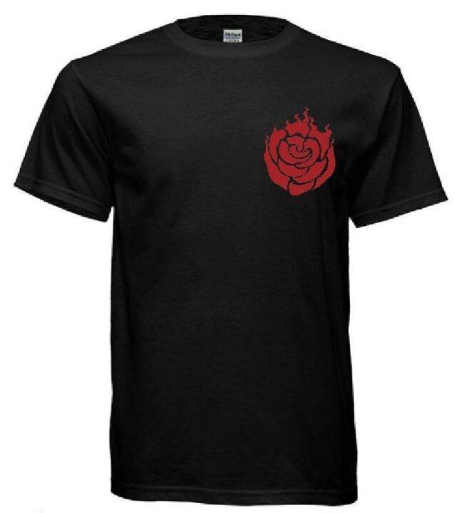 RWBY Inspired Ruby Rose Emblem T-shirt (Black) | Lazada PH