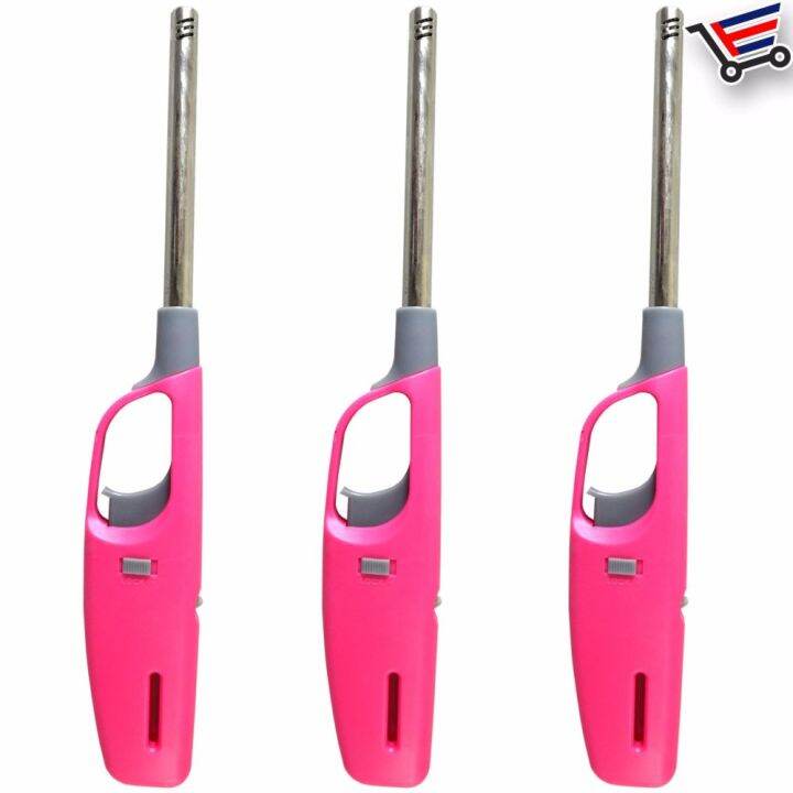 Refillable Camping BBQ kitchen Lighter Gas Ignition with free 30ml ...