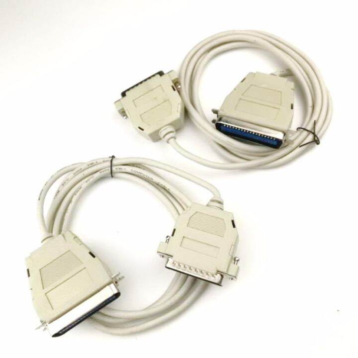 2pcs Parallel Printer Cable 5ft. Centronics Port cable 25pins | Lazada PH