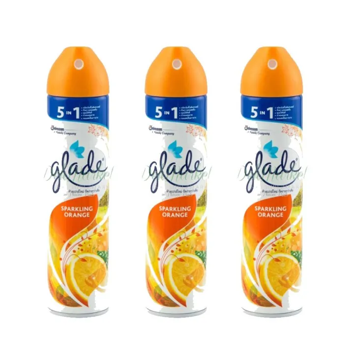 Sc Johnson Glade Air Freshner Orange Squeeze 3 Pack (320ml per pack ...