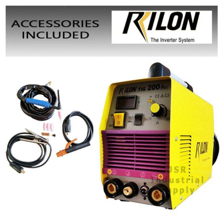 Rilon TIG200A TIG Inverter Welding Machine 200 Amperes | Lazada PH