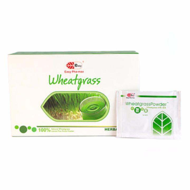Easy Pha-Max Wheatgrass Pure Powder 50 Sachets (2g per Sachet) | Lazada PH