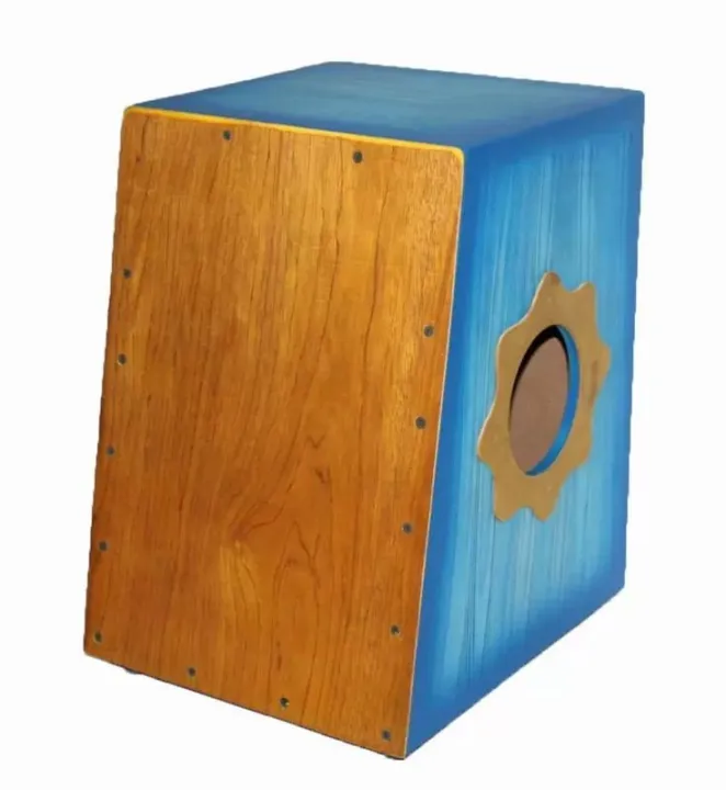 Beatbox Cajon with Pick Up (Blue) | Lazada PH