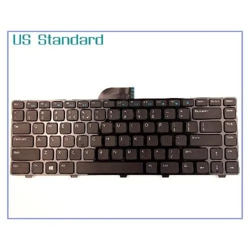 Laptop Us Layout Keyboard For Dell Latitude 3440 Black With Free Acer ...