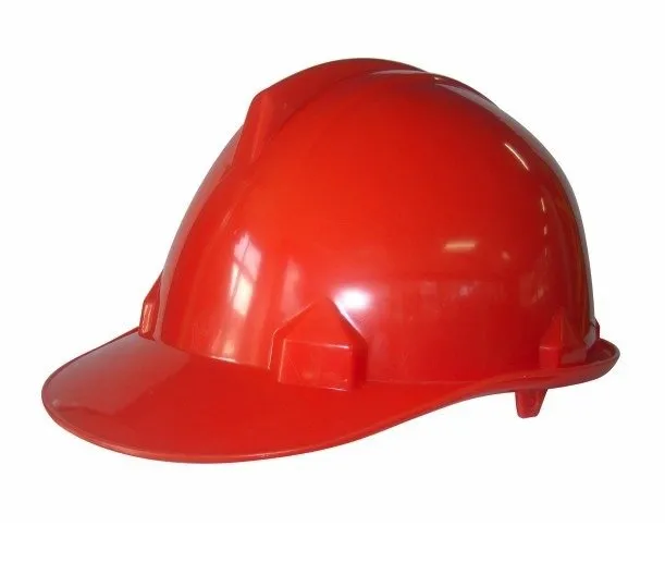 Blue Eagle Red Hard Hat Safety Helmet w/ chinstrap CE EN397 Hardhat ...