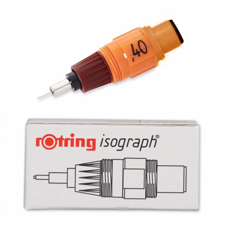 Rotring Isograph Replacement Nib 0.40mm - Drawing Cone Spare Tip for ...