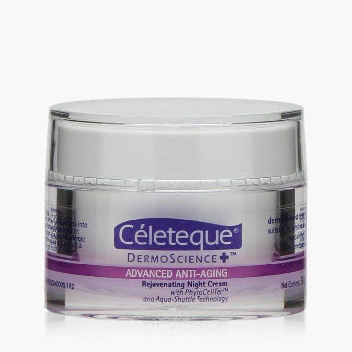 Celeteque Advanced Anti-Aging Rejuvenating Night Cream 50g | Lazada PH
