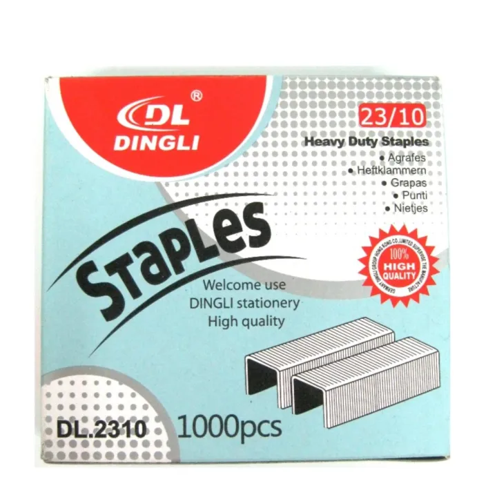 1 Boxes Deluxe Staple wire Strong wire Size 23/10 (DL.2310) | Lazada PH