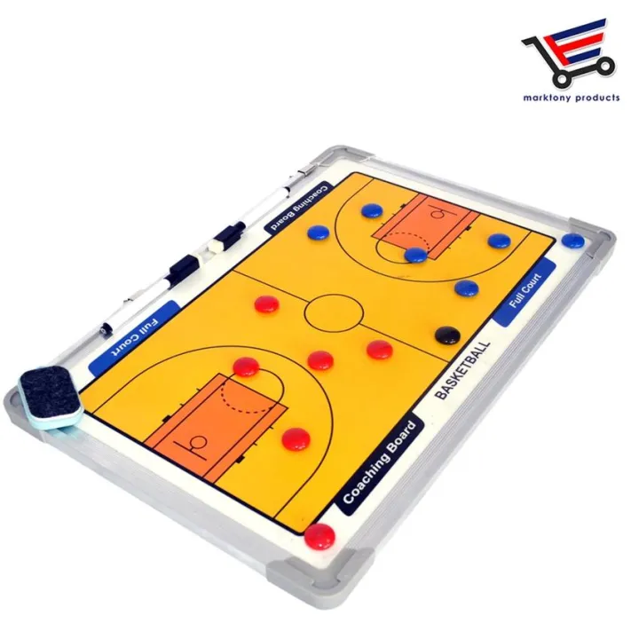 Basketball Coaching Board - 2 Sided - with Numbers (Erasable) | Lazada PH